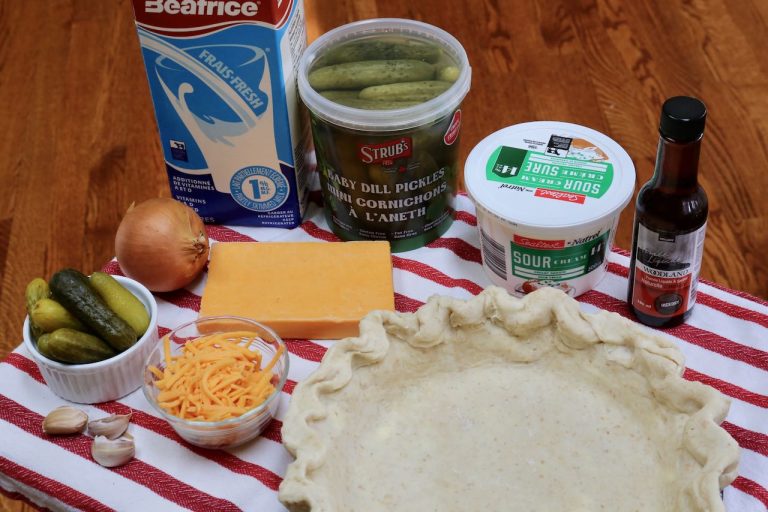 Homemade Cheeseburger Pickle Pie Recipe | dobbernationLOVES