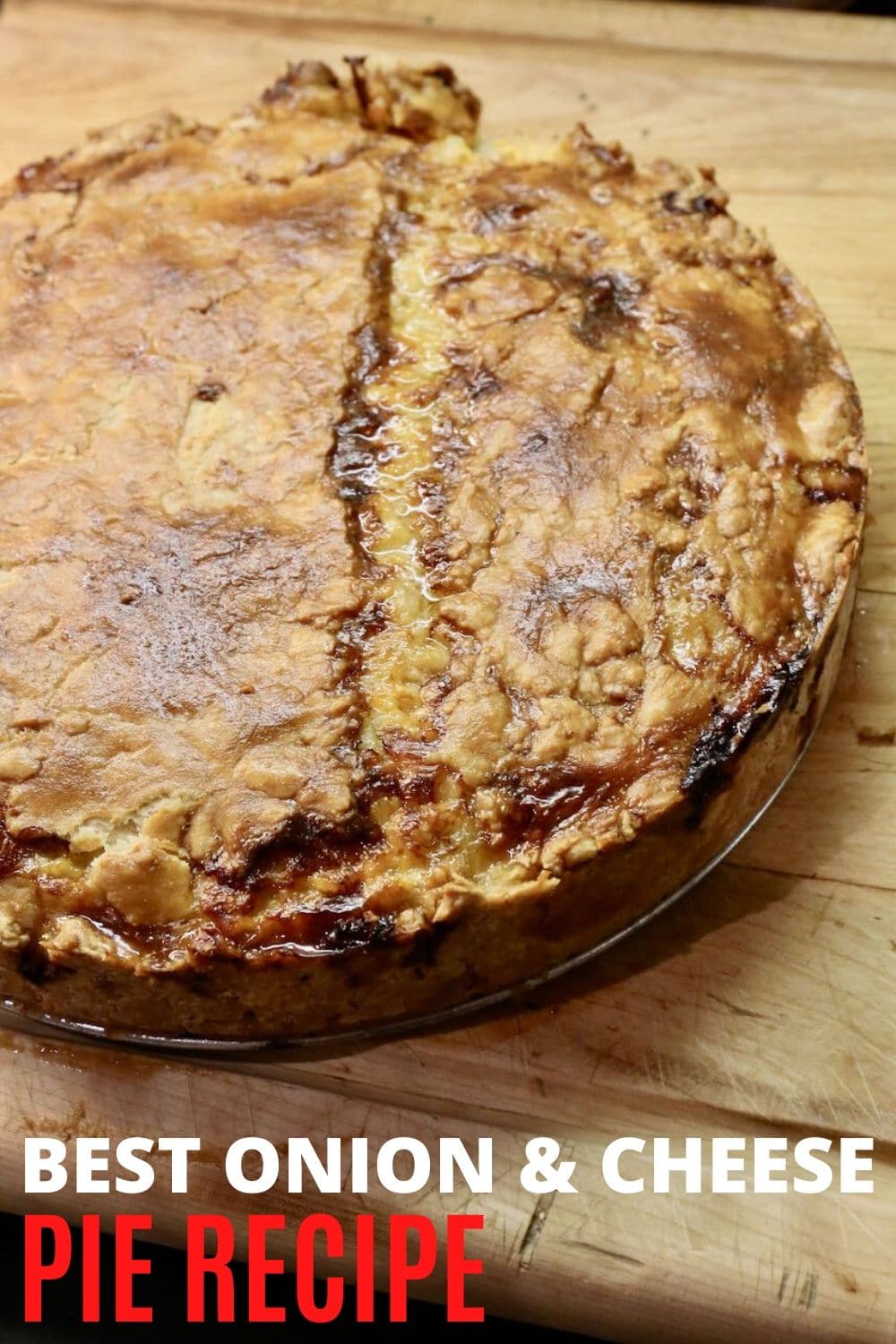 Old School Cheese and Onion Pie Recipe | dobbernationLOVES