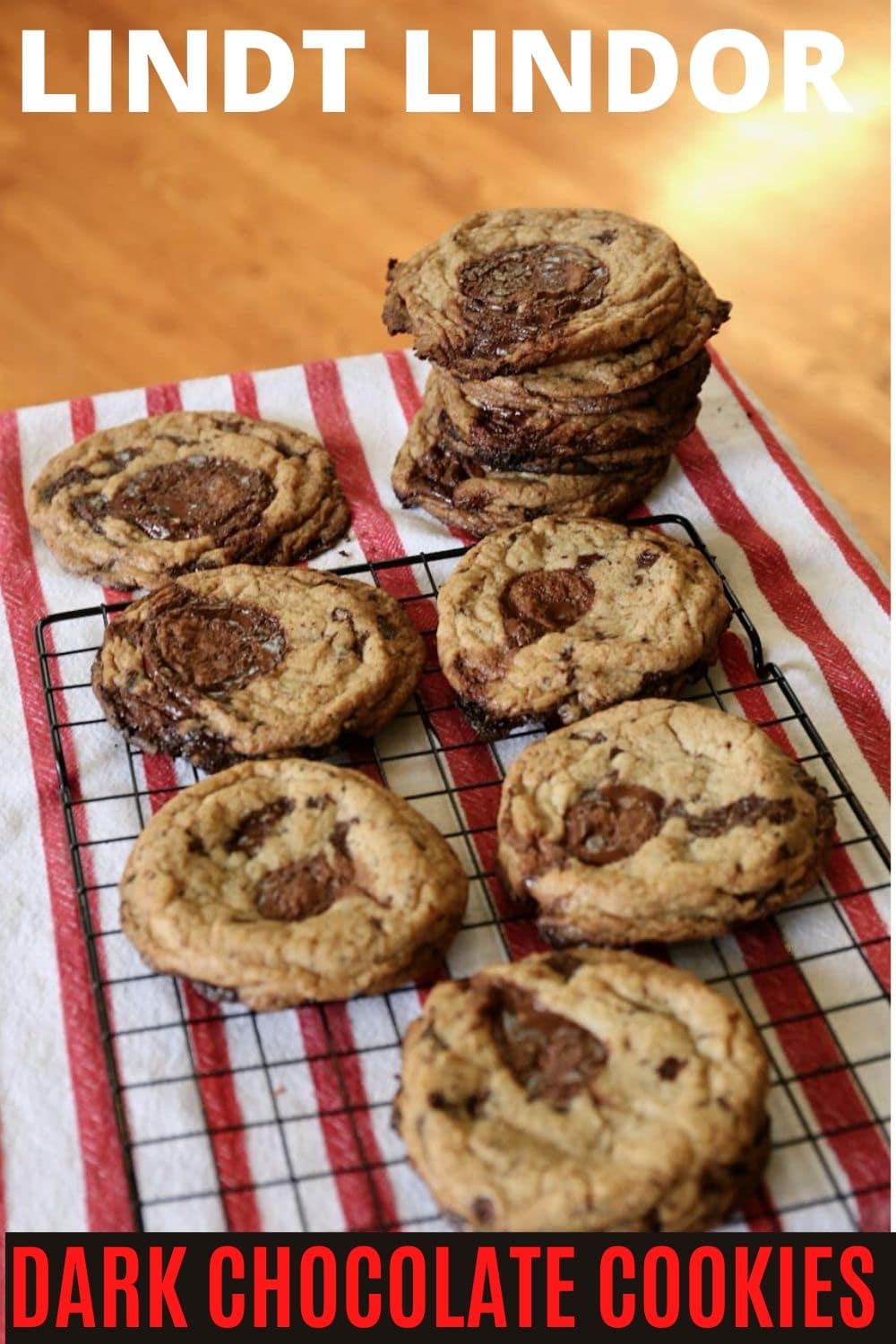 Best Dark Chocolate Lindt Lindor Cookies | dobbernationLOVES