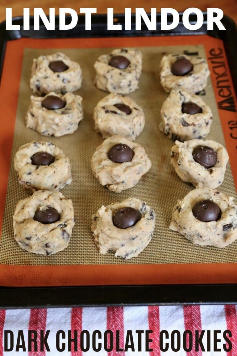 Best Dark Chocolate Lindt Lindor Cookies | dobbernationLOVES