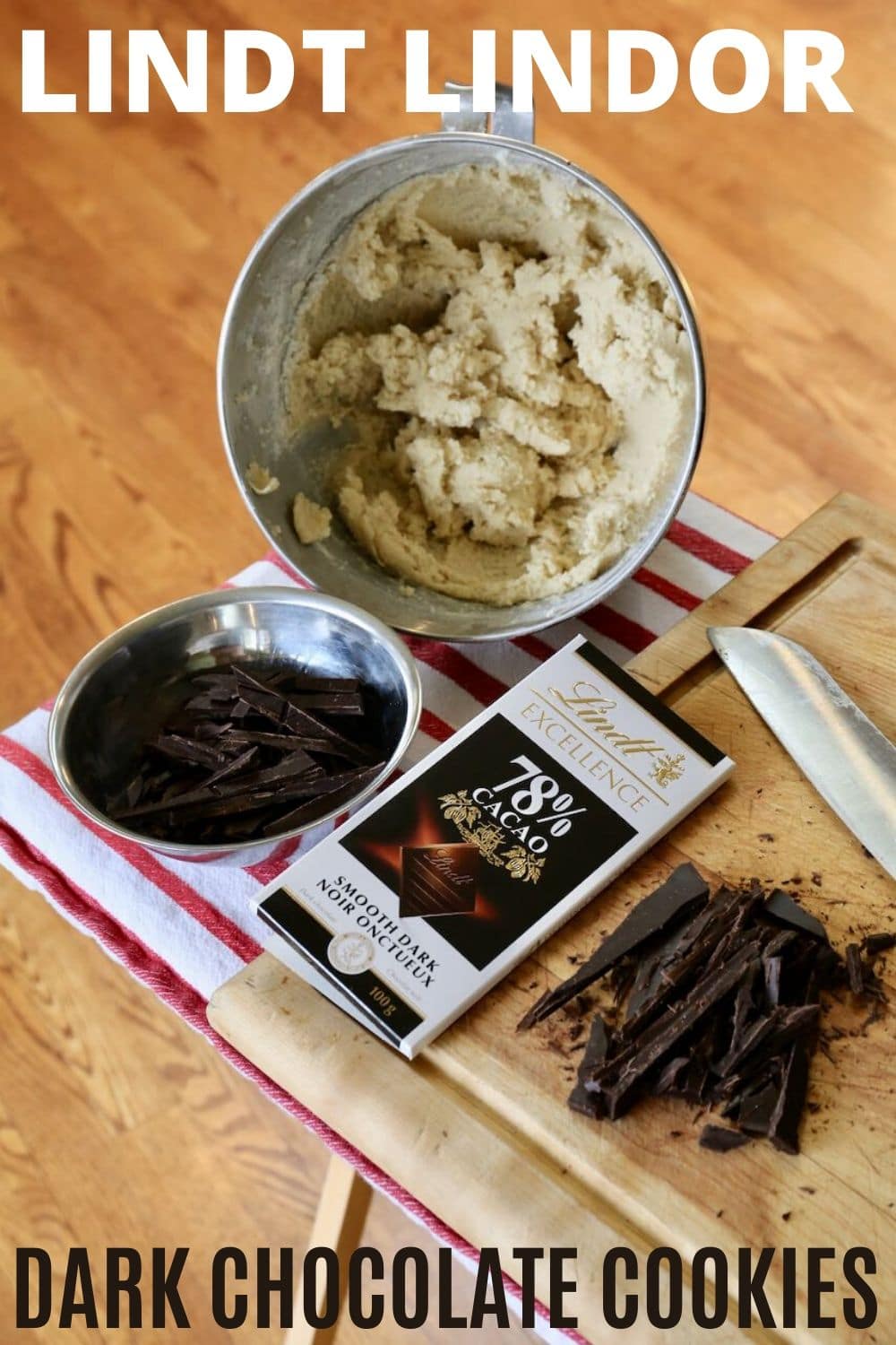 Best Dark Chocolate Lindt Lindor Cookies | dobbernationLOVES