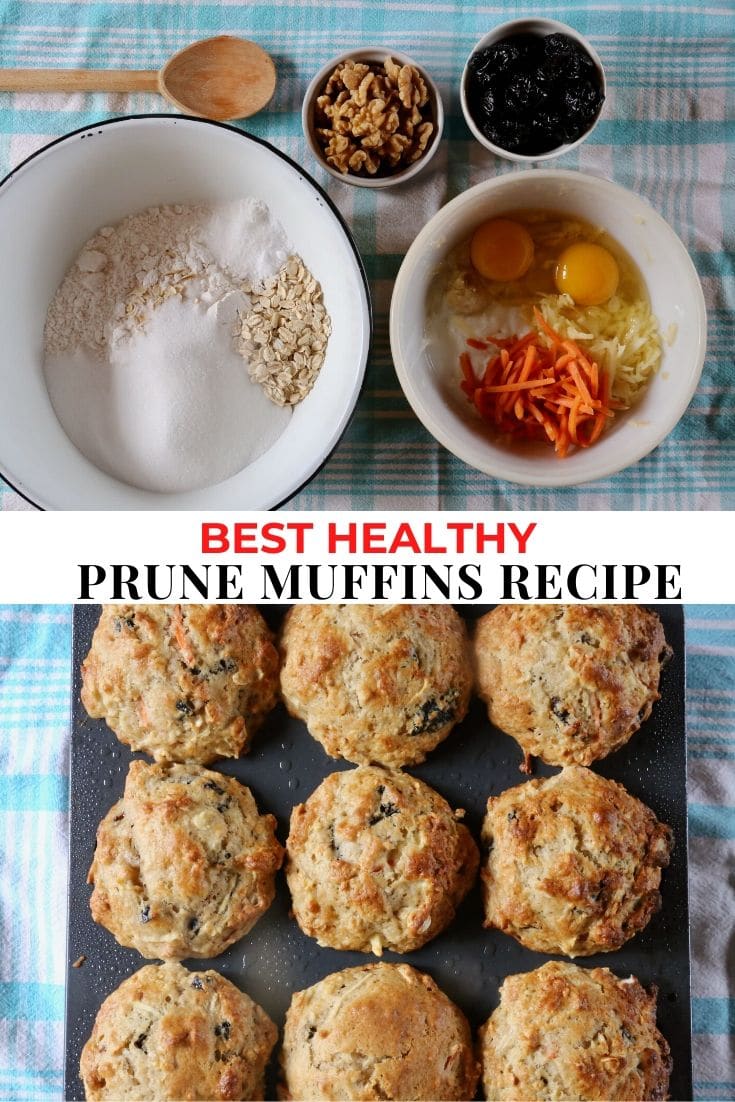 Banana Prune Muffins Recipe | dobbernationLOVES