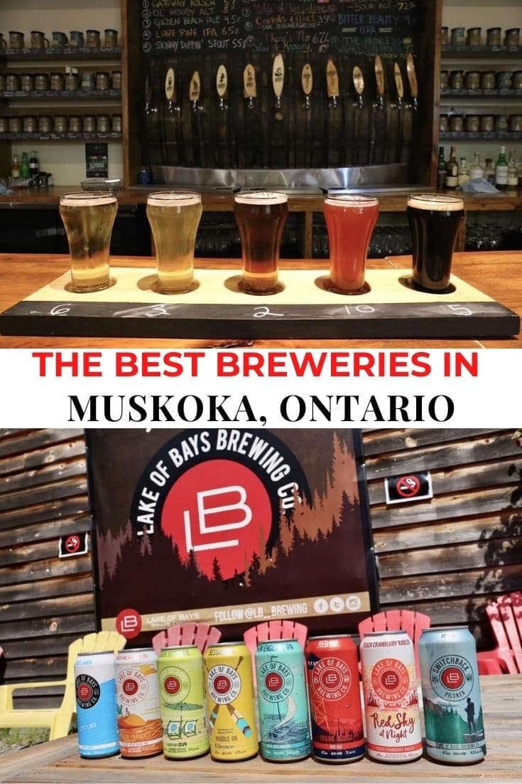 Best Muskoka Breweries in Ontario Cottage Country 2025