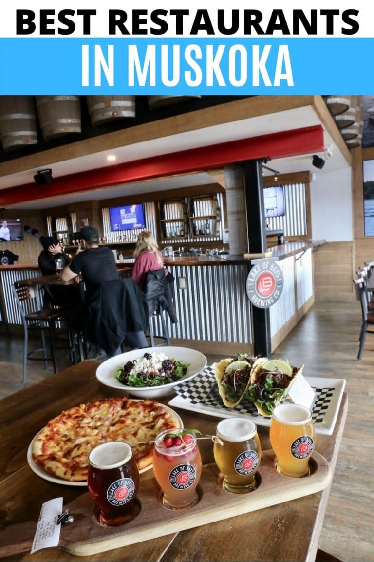 [UPDATED 2025] Best Restaurants in Muskoka Ontario 2025