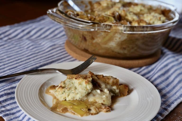 Leeks in Cheese Sauce: Easy Cheesy Leeks Recipe | dobbernationLOVES
