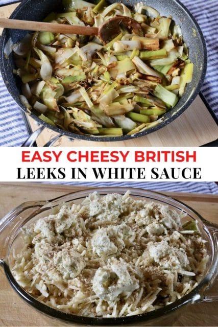 Leeks in Cheese Sauce: Easy Cheesy Leeks Recipe | dobbernationLOVES