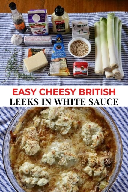 Leeks in Cheese Sauce: Easy Cheesy Leeks Recipe | dobbernationLOVES