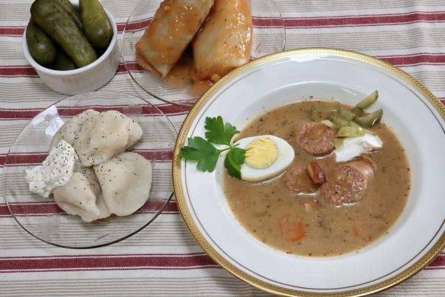 Traditional Polish Sour Rye Zurek Soup Recipe | dobbernationLOVES