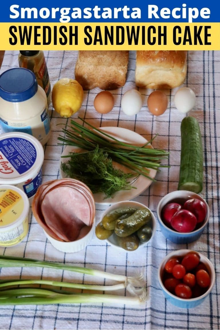 Smorgastarta Traditional Swedish Sandwich Cake Recipe