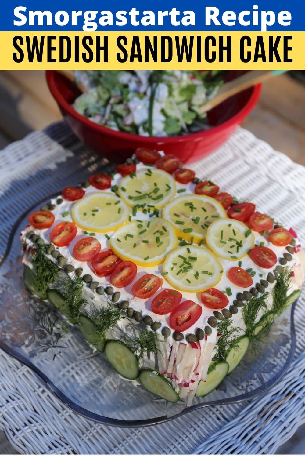 Smorgastarta Traditional Swedish Sandwich Cake Recipe