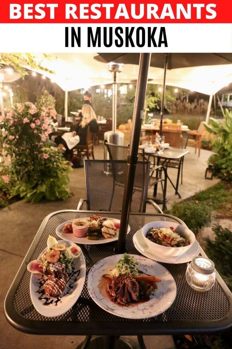 [UPDATED 2025] Best Restaurants in Muskoka Ontario 2025