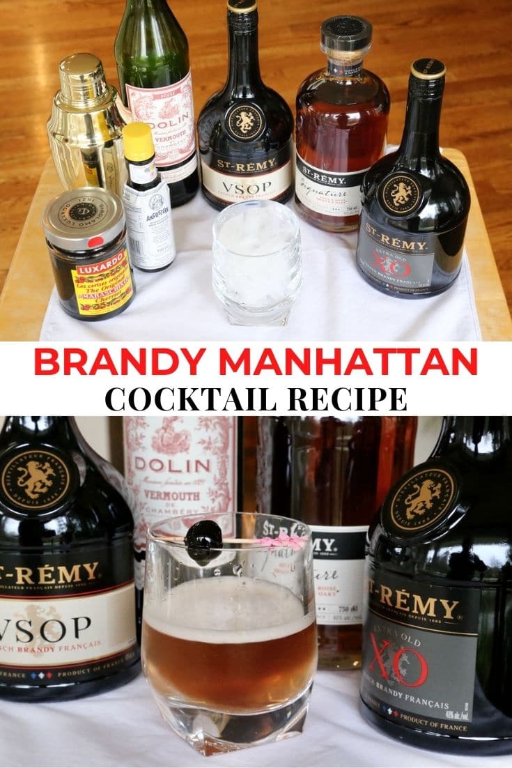 Brandy Manhattan Cocktail Recipe | dobbernationLOVES