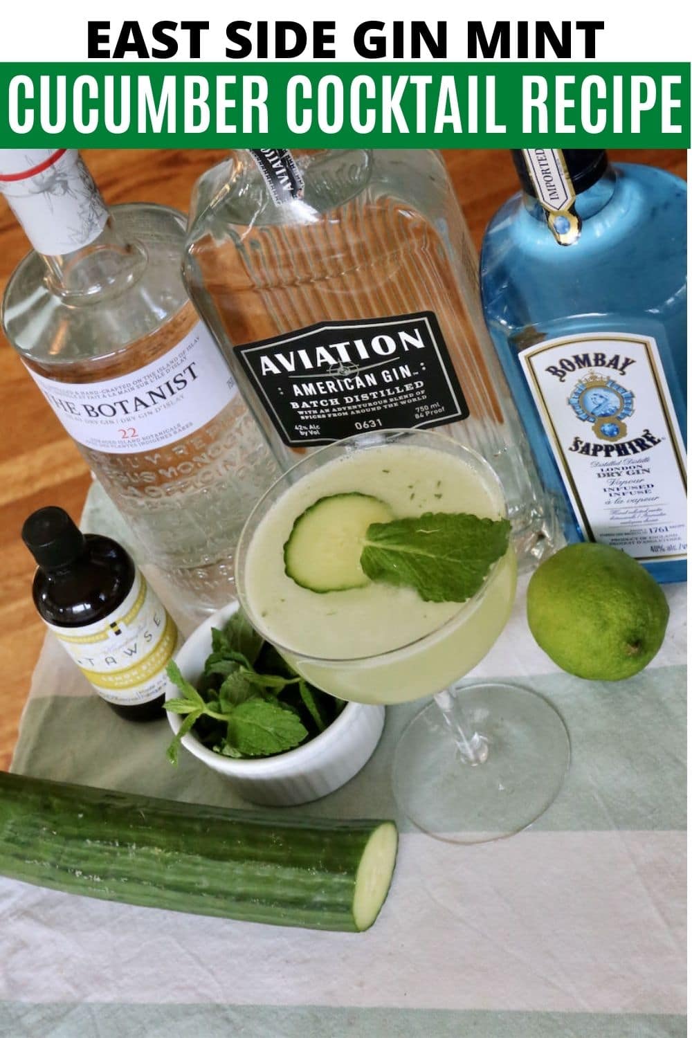 Refreshing Eastside Cocktail Recipe