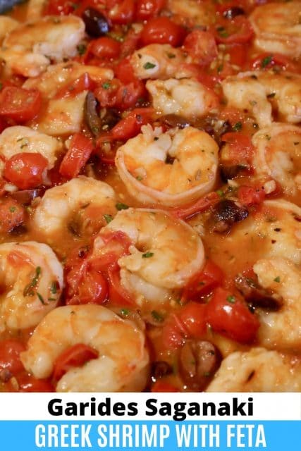 Garides Saganaki Sizzling Greek Feta Shrimp Recipe