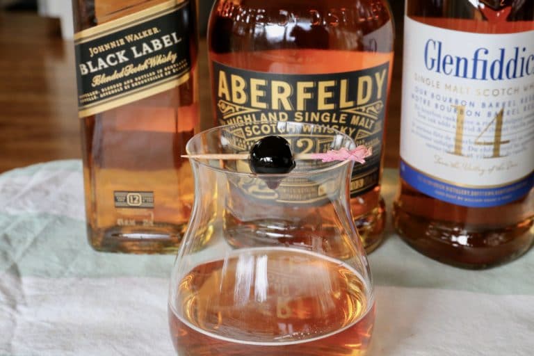 Perfect Rob Roy Scotch Manhattan Cocktail Recipe | dobbernationLOVES