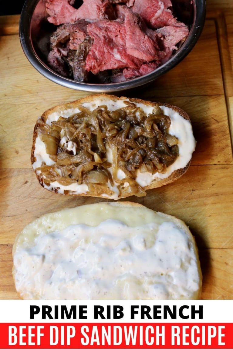 Easy Prime Rib French Dip Sandwich Recipe | dobbernationLOVES