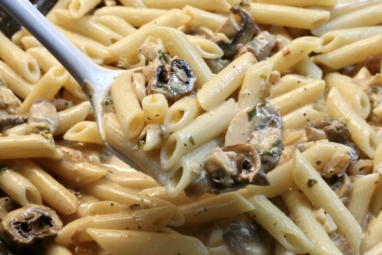 Easy Creamy Prime Rib Pasta Recipe | dobbernationLOVES