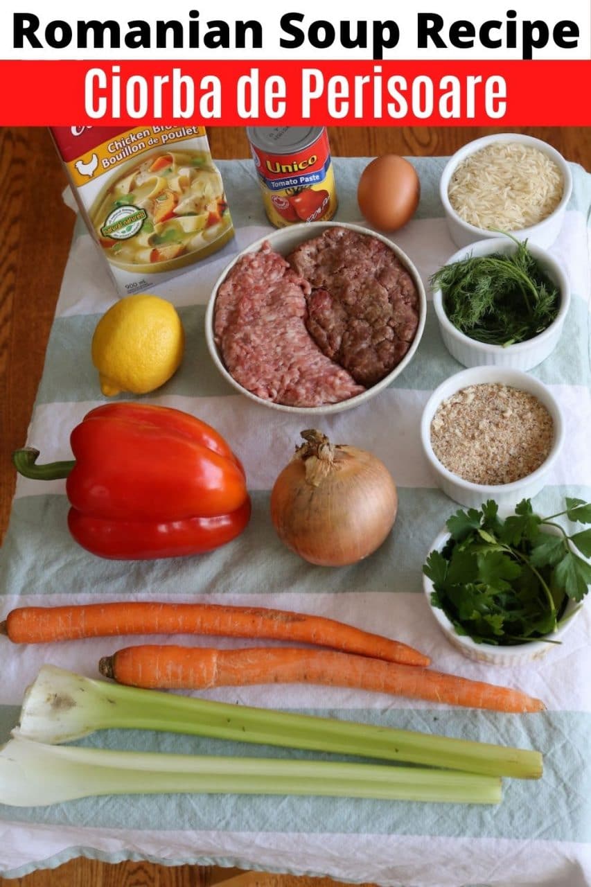Romanian Soup Ciorba de Perisoare Recipe | dobbernationLOVES