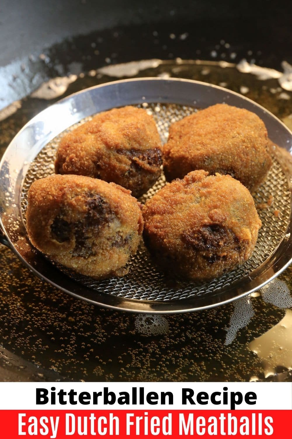 Bitterballen Recipe Easy Dutch Fried Meatballs | dobbernationLOVES