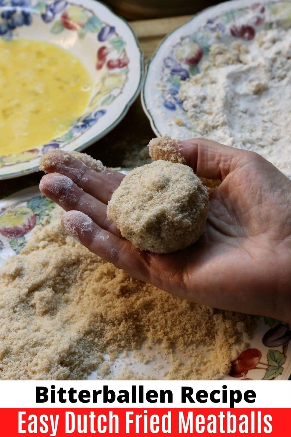 Bitterballen Recipe Easy Dutch Fried Meatballs | dobbernationLOVES