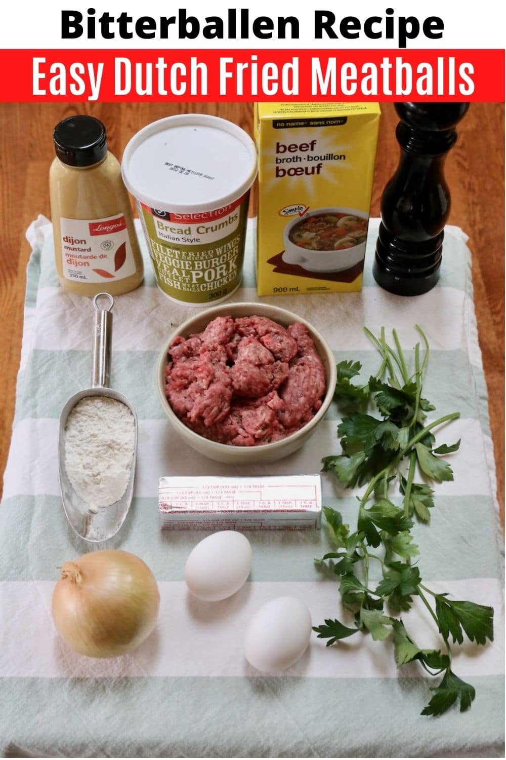 Bitterballen Recipe Easy Dutch Fried Meatballs | dobbernationLOVES