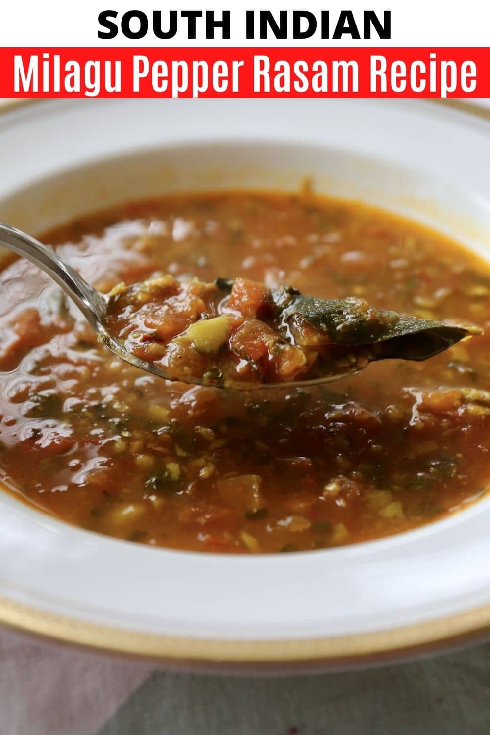 Pepper Milagu Rasam Vegan South Indian Soup Recipe