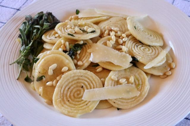 How To Make Homemade Corzetti Pasta Recipe | dobbernationLOVES