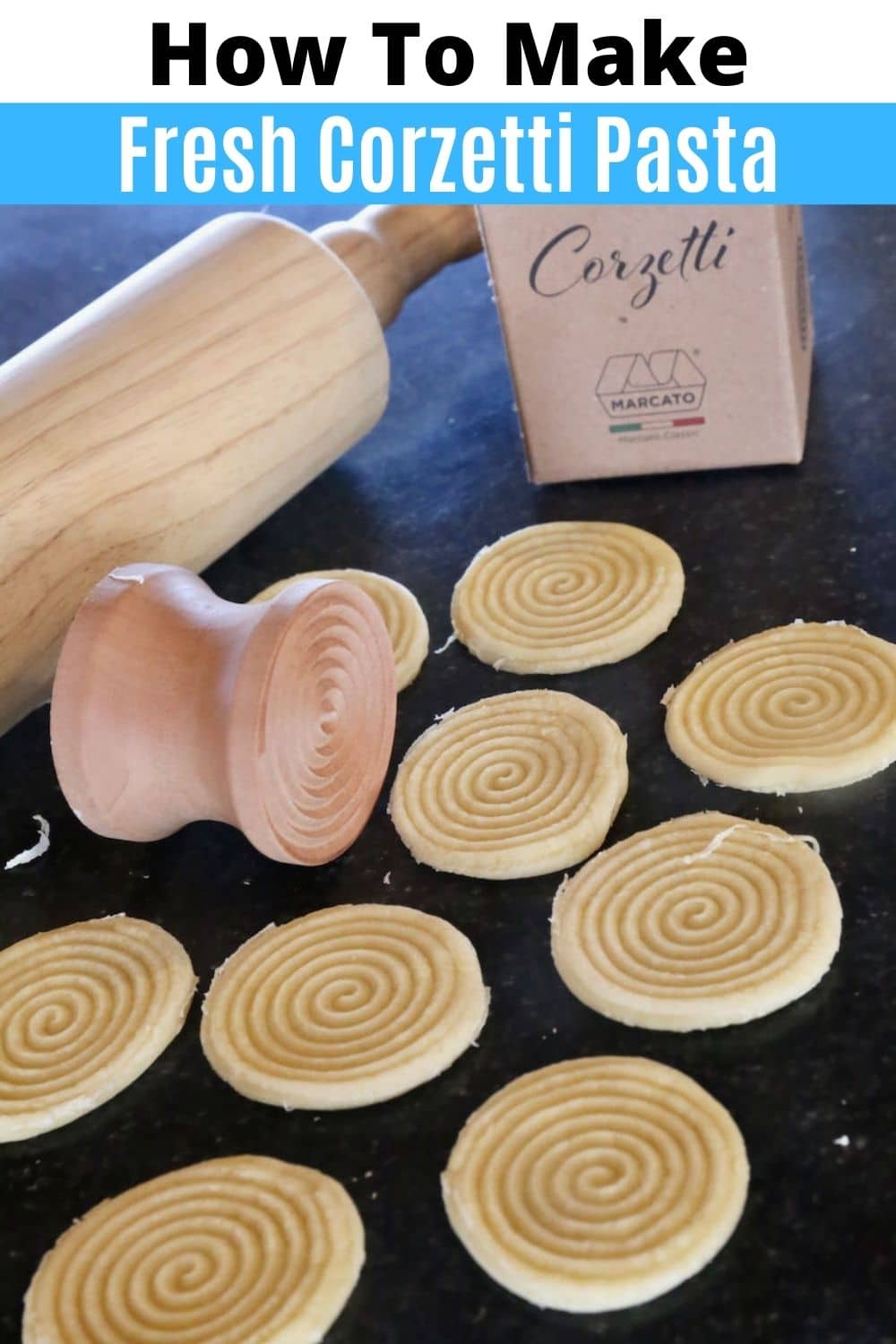 How To Make Homemade Corzetti Pasta Recipe | dobbernationLOVES