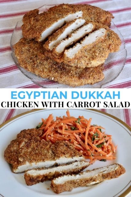 Egyptian Crispy Crusted Dukkah Chicken Recipe | dobbernationLOVES