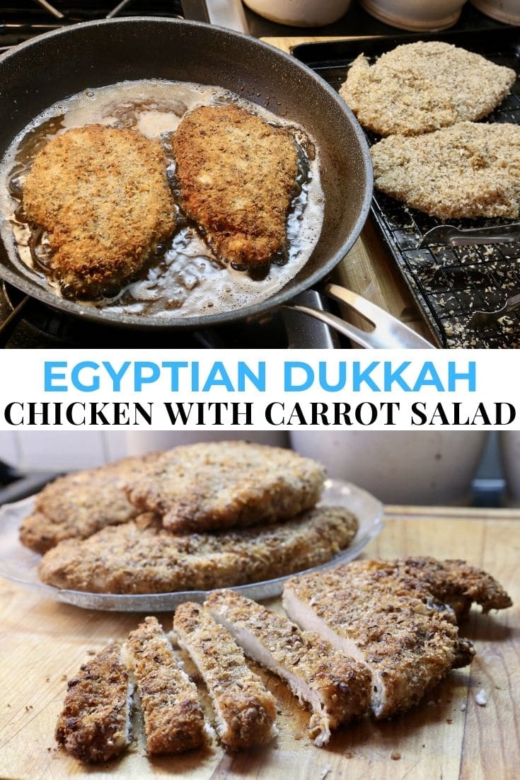 Egyptian Crispy Crusted Dukkah Chicken Recipe | dobbernationLOVES