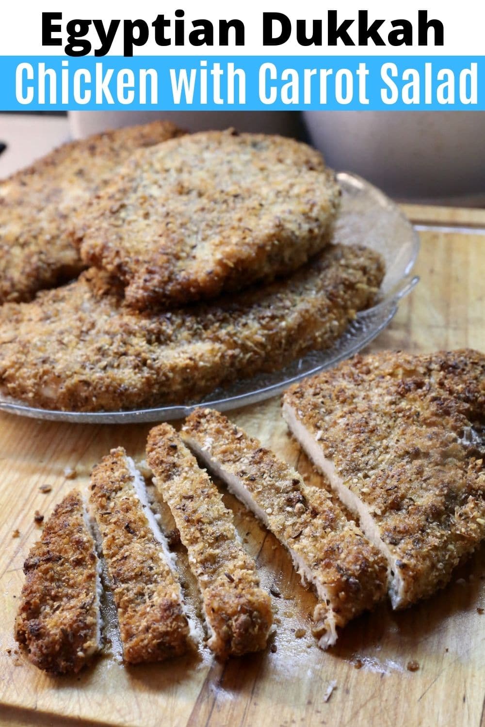 Egyptian Crispy Crusted Dukkah Chicken Recipe | dobbernationLOVES