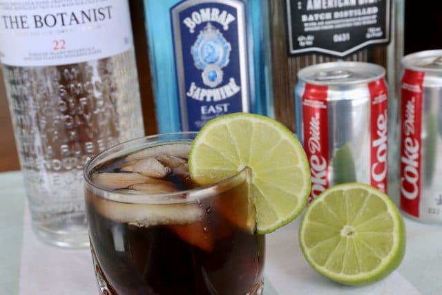 Easy Gin and Coke Cocktail Recipe | dobbernationLOVES
