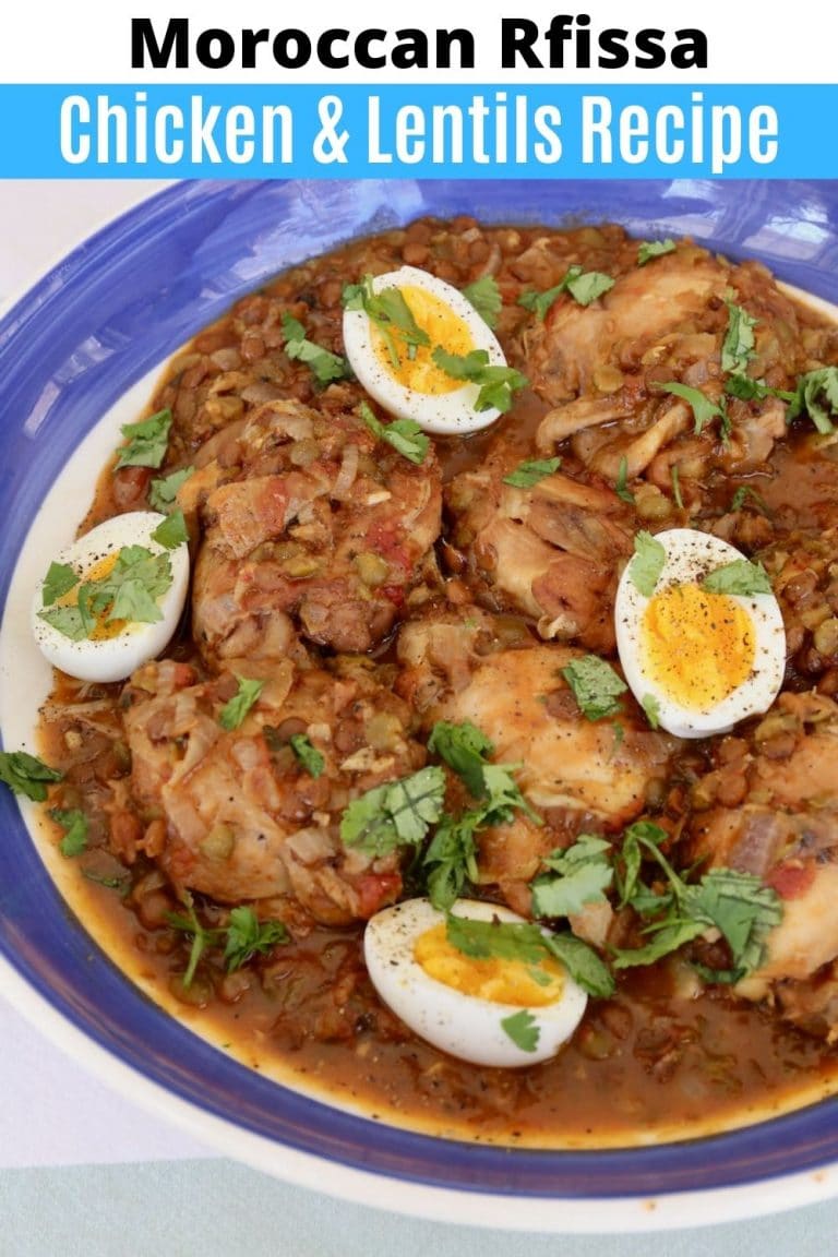 Moroccan Chicken Lentil Stew Rfissa Recipe | dobbernationLOVES