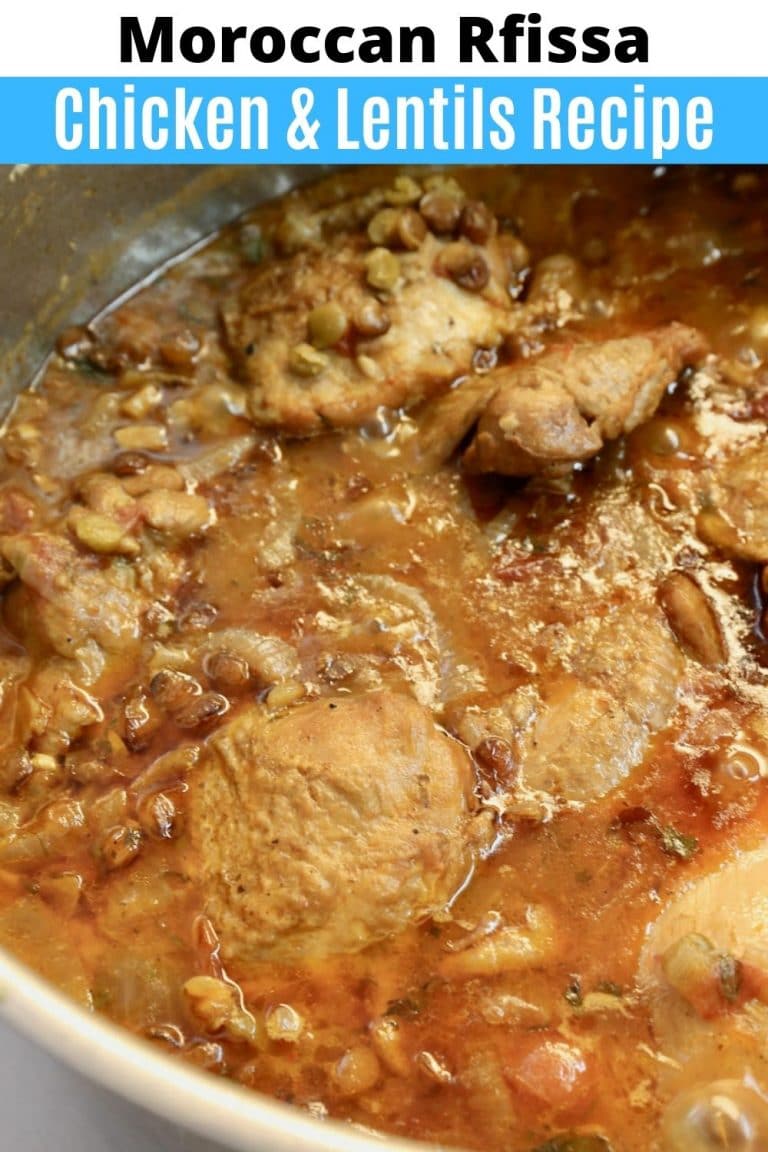 Moroccan Chicken Lentil Stew Rfissa Recipe | dobbernationLOVES