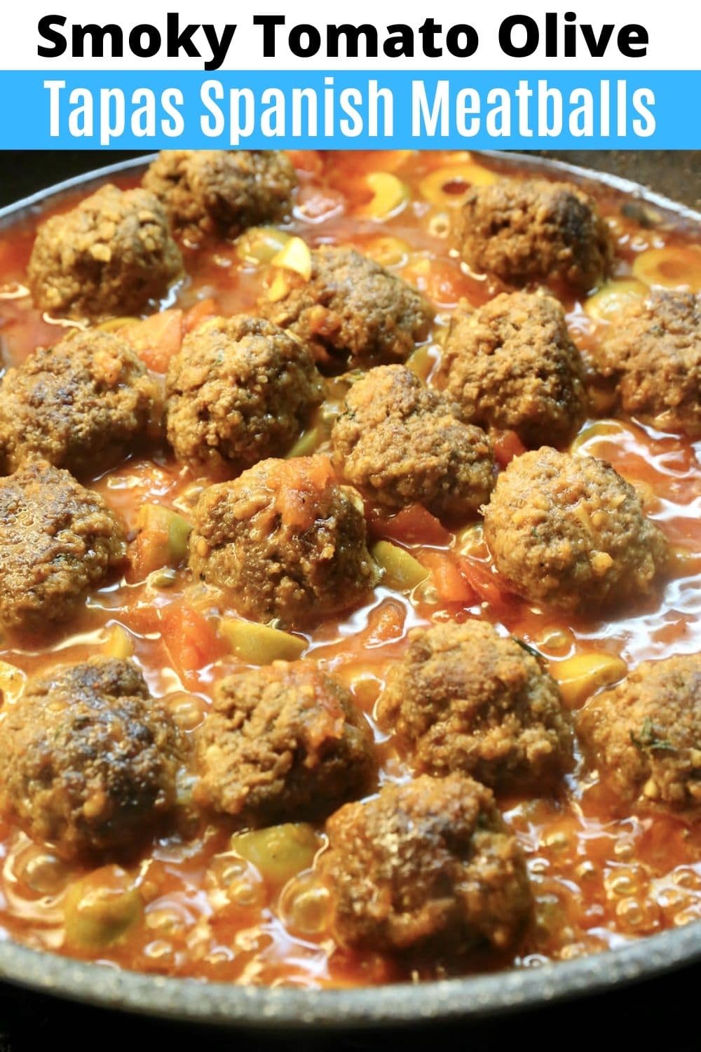 Smoky Albondigas Tapas Spanish Meatballs Recipe | dobbernationLOVES