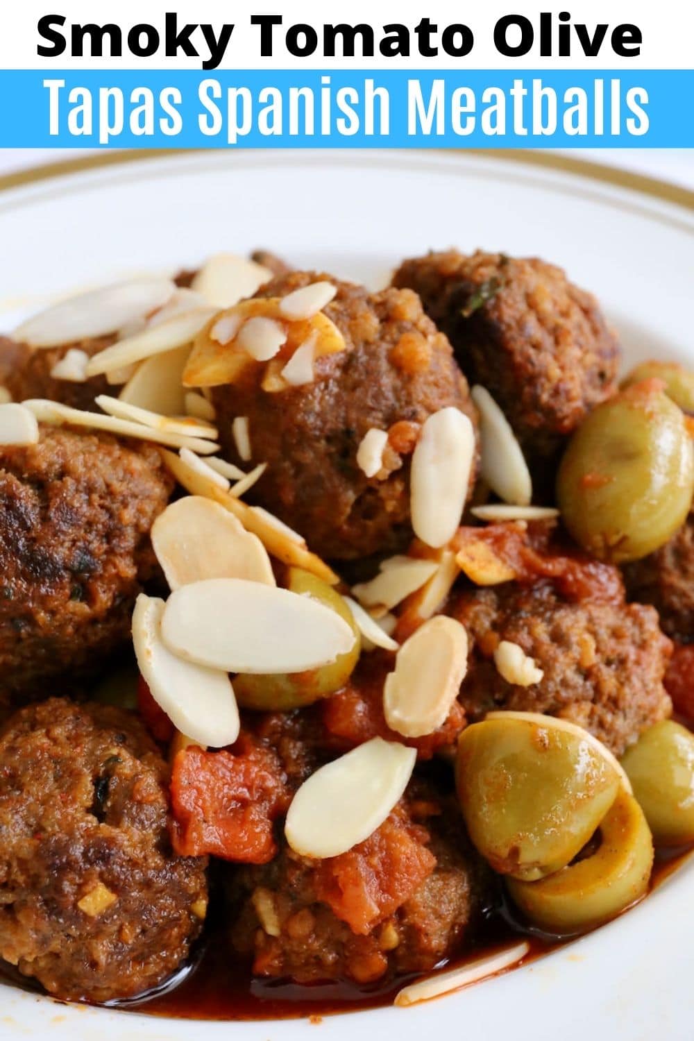 Smoky Albondigas Tapas Spanish Meatballs Recipe | dobbernationLOVES