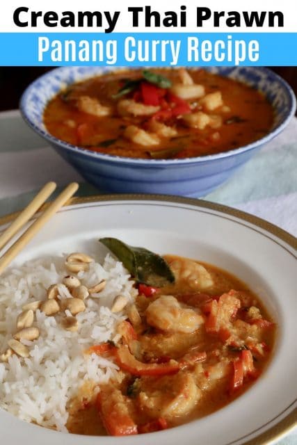 Creamy Thai Prawn Panang Curry Recipe | dobbernationLOVES