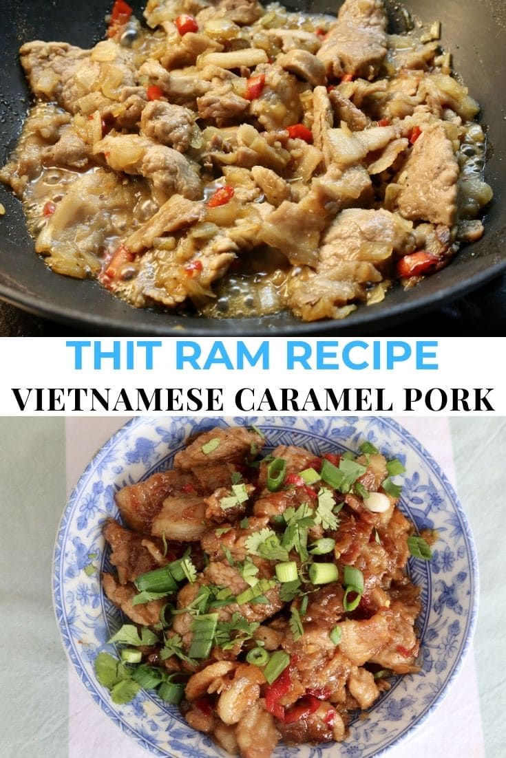 Sweet & Spicy Thit Ram Vietnamese Caramel Pork Recipe