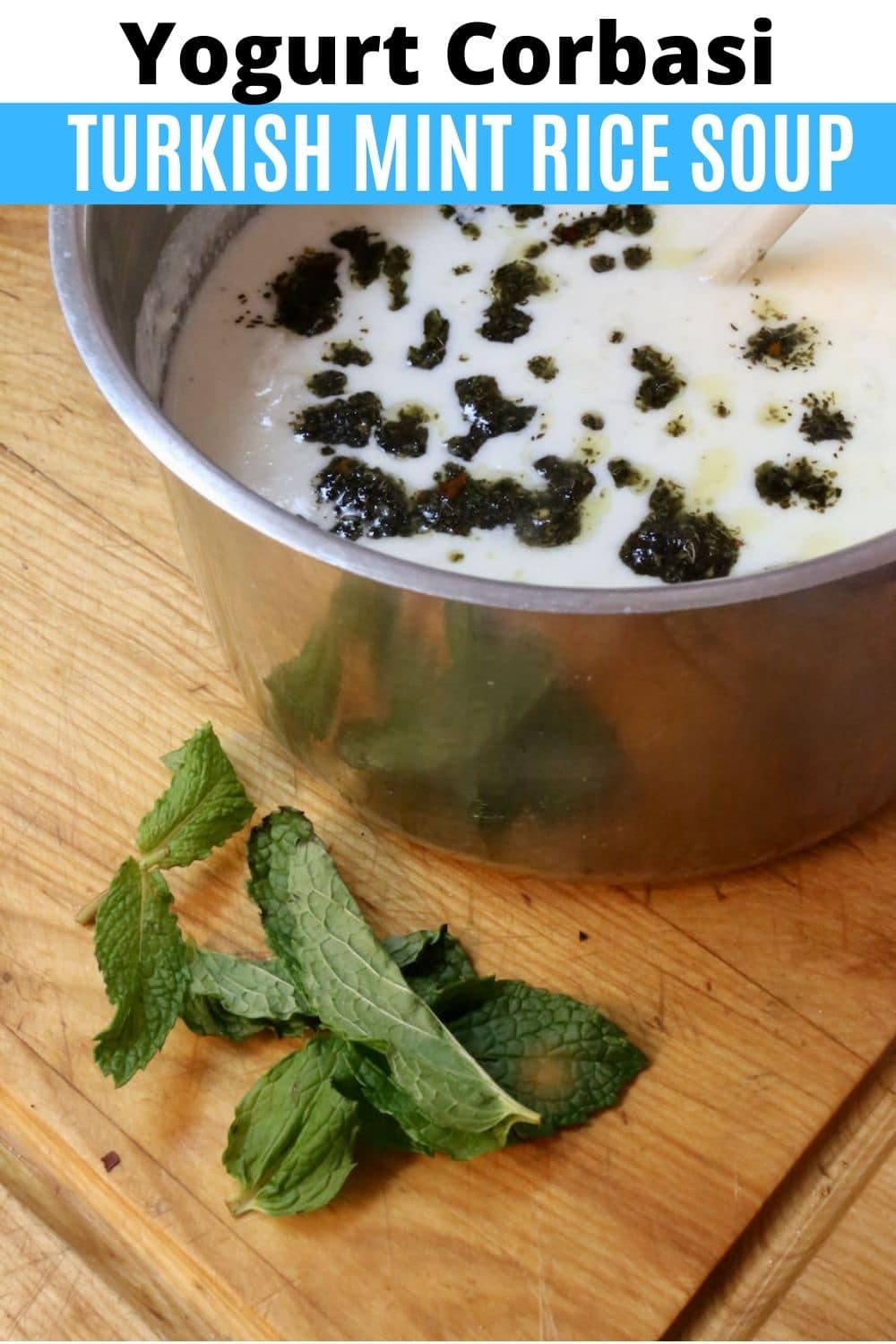 Turkish Mint Yogurt Corbasi Soup Recipe | dobbernationLOVES