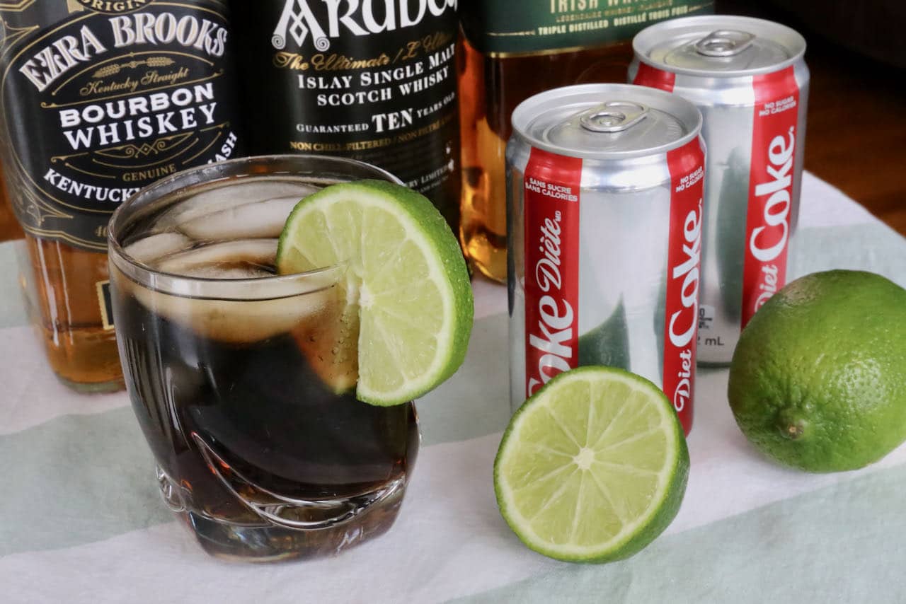 Easy Whiskey and Coke Cocktail Recipe | dobbernationLOVES