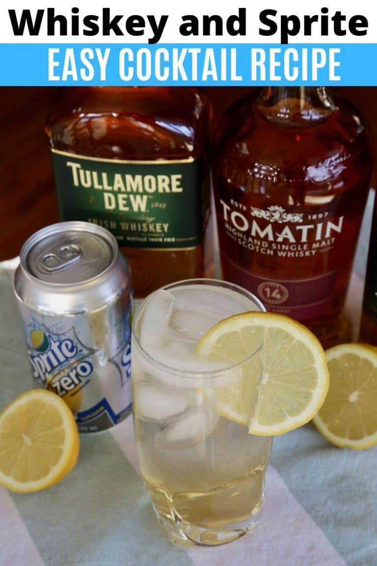 Easy Whiskey and Sprite Cocktail Recipe | dobbernationLOVES