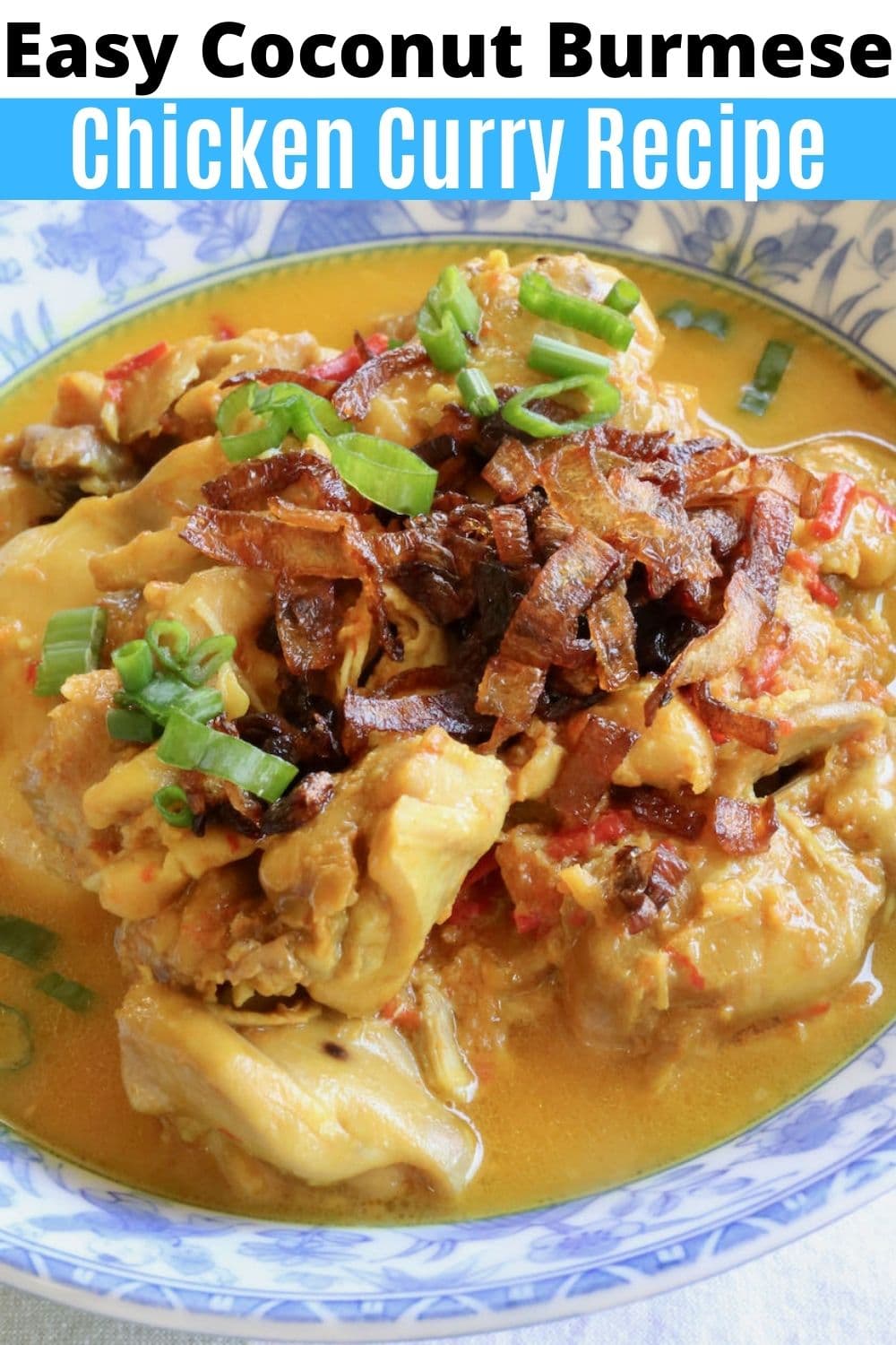 Creamy Coconut Burmese Chicken Curry Recipe | dobbernationLOVES