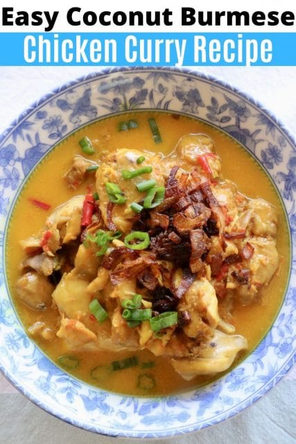 Creamy Coconut Burmese Chicken Curry Recipe | dobbernationLOVES
