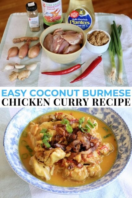 Creamy Coconut Burmese Chicken Curry Recipe | dobbernationLOVES