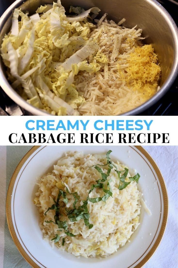 Cheesy Vegetarian Cabbage with Rice Recipe | dobbernationLOVES