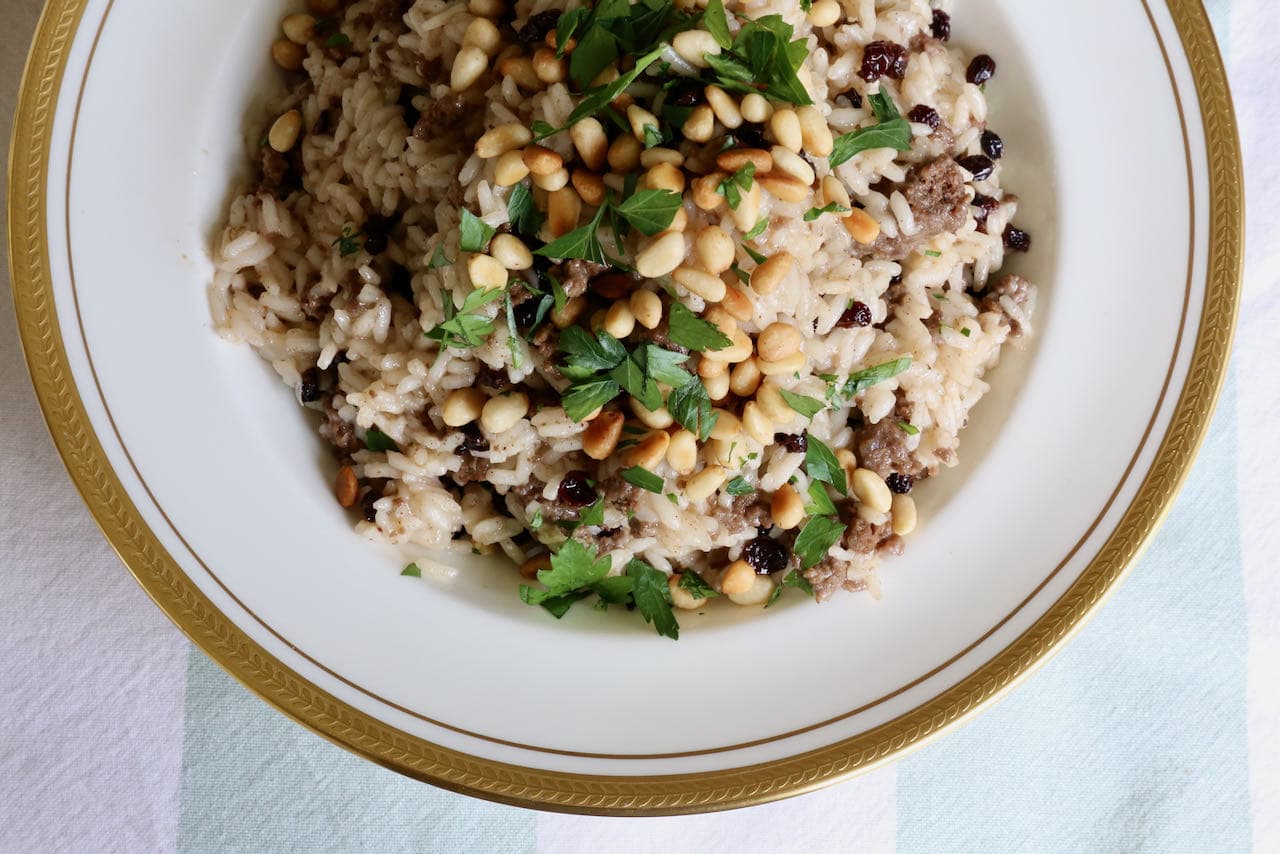 Easy One Pot Lebanese Beef Hashweh Rice Recipe | dobbernationLOVES