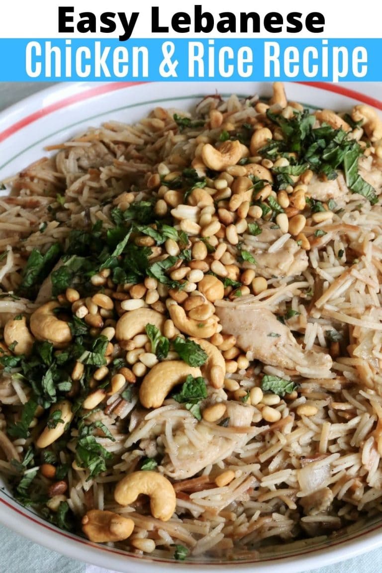 Riz a Djej Lebanese Rice with Chicken Recipe | dobbernationLOVES
