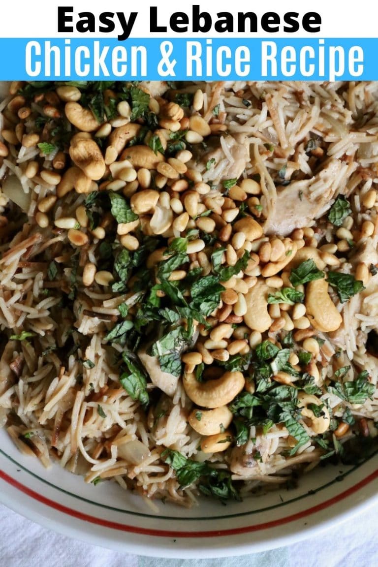 Riz a Djej Lebanese Rice with Chicken Recipe | dobbernationLOVES