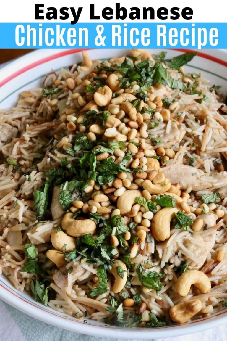 Riz a Djej Lebanese Rice with Chicken Recipe | dobbernationLOVES