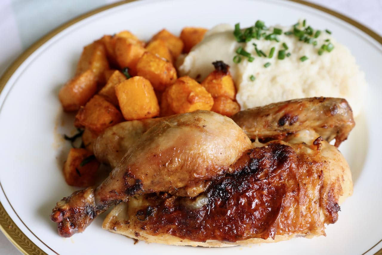 Easy Crispy Air Fried Cornish Hen Recipe | dobbernationLOVES